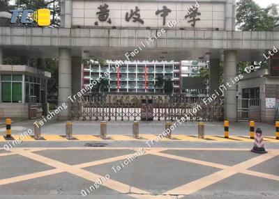China Pneumatic Automatic Rising Bollards Systems 304 Stainless Steel Material for sale