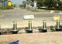 China High Security Automatic Rising Bollards , 5mm Thickness Smart Bollards for sale