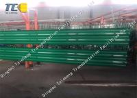 China Public Place W Beam Crash Barrier Hot Dip Galvanizing Surface Treatment for sale