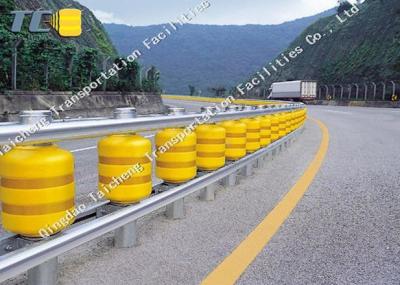 China Foam Filled Curve Rolling Guardrail Barrier System Safety for sale