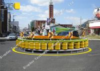 China 110KM Yellow PU Foam Rotating Guardrail Anti Collision for sale