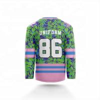 China Ice Team Hockey Practice Jerseys Odorless Breathable Sublimated for sale