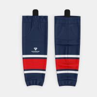 China Multicolor Polyester Fabric Ice Hockey Socks , Unisex Warm Socks For Hockey Skates for sale