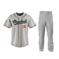 China Anti UV Durable Baseball Uniform Sets , Anti Bacterial Team Softball Pants for sale