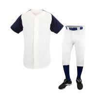 China Polyester Men Baseball Shirts Jerseys Set Pullover Type For Adults for sale