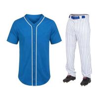 China Polyester Men Baseball Shirts Jerseys Set Pullover Type For Adults for sale