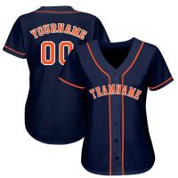 China OEM Women Baseball Shirts Jerseys Cotton Material Lightweight for sale
