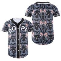 China Practical Washable Baseball T Shirt Jersey , Anti Shrink Baseball Sublimation Shirts for sale