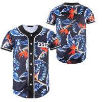 China Practical Washable Baseball T Shirt Jersey , Anti Shrink Baseball Sublimation Shirts for sale