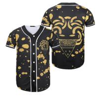 China Practical Washable Baseball T Shirt Jersey , Anti Shrink Baseball Sublimation Shirts for sale
