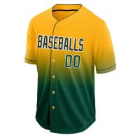 China Multicolor Mens Baseball Jersey Shirt Lightweight Breathable for sale