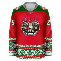 China Printing Custom Sublimated Ice Hockey Jerseys Washable Non Fading for sale