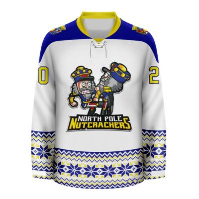 China Printing Custom Sublimated Ice Hockey Jerseys Washable Non Fading for sale