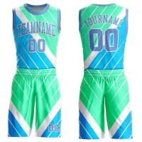 China Washable Unisex Basketball Team Uniforms , Anti Bacterial Basketball Jersey Set for sale