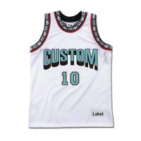 China Embroidery Basketball Shirt Jerseys Polyester For Youth Adults for sale