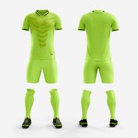China ODM Youth Soccer Shirts Jerseys Uniform Kits Portable Washable for sale