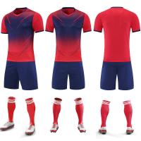 China OEM Polyester Soccer Shirts Jerseys Breathable O Neck V Neck for sale