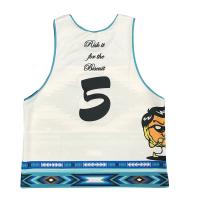 China V Neck Durable Reversible Lacrosse Pinnies , Anti Pilling Custom Lacrosse Uniforms for sale