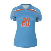 China Washable Women'S Reversible Lacrosse Jersey Multicolor Portable for sale