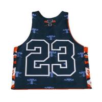 China Polyester Youth Reversible Lacrosse Uniforms Washable Anti Shrink for sale