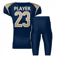 China Breathable Youth Printed Football Jersey Kits Anti UV Quick Dry for sale