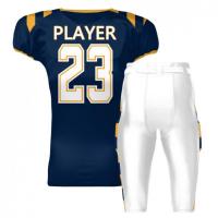 China Breathable Youth Printed Football Jersey Kits Anti UV Quick Dry for sale