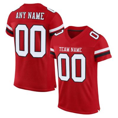 China Odorless Mesh Printed Football Jersey Breathable Round Collar for sale
