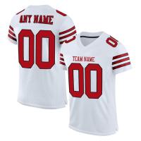 China Odorless Mesh Printed Football Jersey Breathable Round Collar for sale