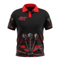 China Anti Shrink Blue Dart T Shirt Uniform Washable Durable For Adults for sale