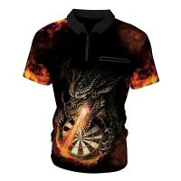 China Anti Shrink Blue Dart T Shirt Uniform Washable Durable For Adults for sale