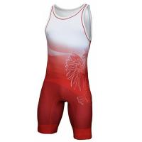 China Breathable Mens Wrestling Singlet Shorts Multiscene Anti Pilling for sale