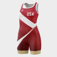 China Female Adults Wrestling Singlet Shorts Lightweight Practical for sale