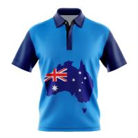 China Multipurpose Practical Polo Shirts Mens , Multicolor Sublimation Poloshirt Design for sale