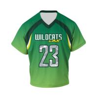 China Breathable Polyester Lacrosse Team Uniforms , Anti Bacterial Mens Lacrosse Jersey for sale