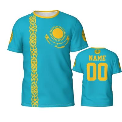 China Anti Pilling Polyester Football Shirts Jersey Breathable Non Fading for sale