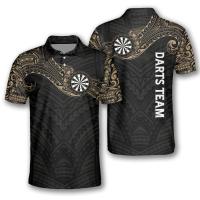 China Practical Polyester Custom Dart Jerseys , Heat Transfer Anti Pilling Darts Tshirt for sale