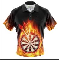 China Durable Odorless Darts T Shirt Personalised Non Fading Anti Shrink for sale