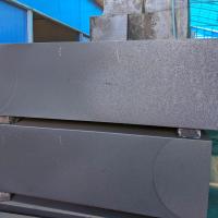 China 350x700x2000 mm OCZ-2 Vibrated Graphite Block with 0.8mm Grain Size for sale