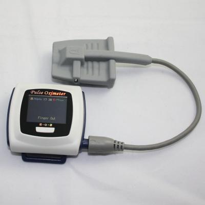 China Wrist digital oximeter With measured data overruns limits and low-voltage alarm pulse oximeter AH-50F for sale