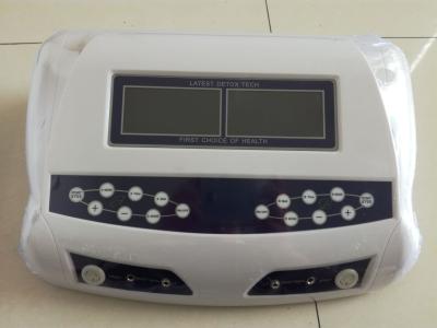 China Deep Cleansing Dual screen display Ionic Foot Detox With Aluminum Box Massage Slipper CE Detox Machine,Ion Foot Spa for sale