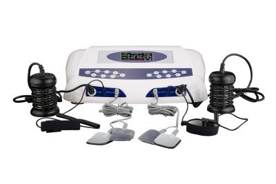 China Ion Cleanse Foot Spa Detox Machine for Two Persons AH-805C Single Screen with Dual Massager Slippers and portable Alumin for sale