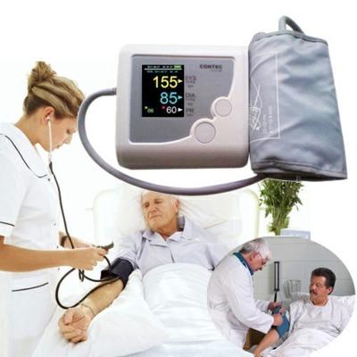 China Fully Automatic Arm Digitl Blood Pressure Monitor Sphygmomanometer Color LCD CONTEC08E with CE FDA for sale