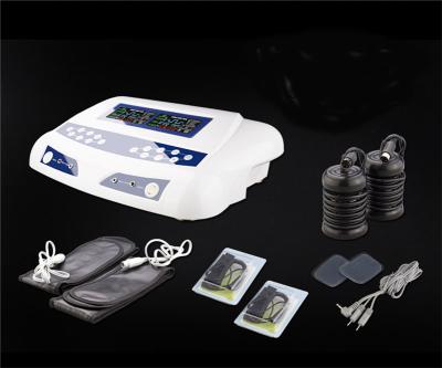China Detox Foot Spa Machine Ion Cleansing AH-805D Dual Persons Dual Screen with High Quanlity Protable Aluminum Box Massager for sale