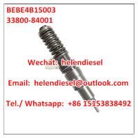 China Genuine and New injector BEBE4B15003 ,33800-84001 , 33800 84001 , 3380084001 EUI / ELECTRONIC UNIT INJECTOR for sale