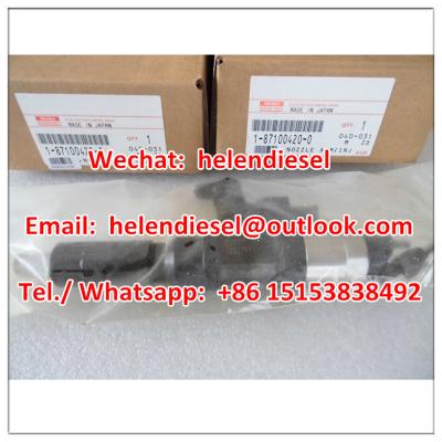 China DENSO Genuine and New injector 1-87100420-0 ,1-87100420-# , 1871004200 , 1871004201 original ISUZU for sale