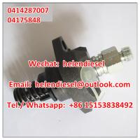 China Genuine and New  unit pump 0414287007 , 0 414 287 007 , DEUTZ  04175848 , 0417 5848  ORIGINAL AND BRAND NEW for sale