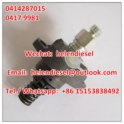 China Genuine and New  unit pump 0414287015 , 0 414 287 015 , DEUTZ 04179981 , 0417 9981, 1011 Engine F3M1011F F4M1011F for sale