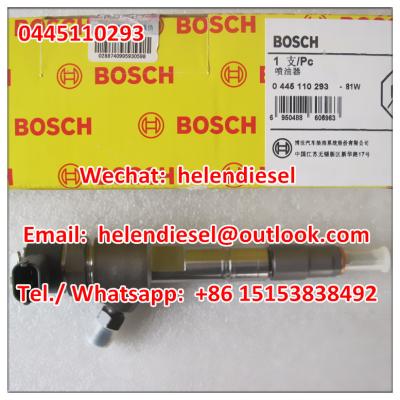 China Genuine and New  injector 0445110293 , 0 445 110 293 , 0445110 293 , 1112100-E06  , 1112100E06 , ORIGINAL GREATWALL for sale