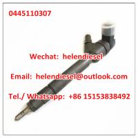 China Genuine and New  injector 0445110307 , 0 445 110 307 , 6271-11-3100 , 6271113100 KOMATSU PC70-8 / PC130-8 EXCAVATOR for sale