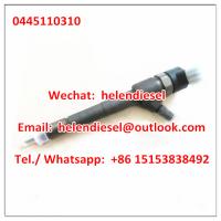 China Genuine and New  injector 0445110310 , 0 445 110 310 , 0445110 310 , MAHINDRA  0305BM0071N Original and Brand New for sale